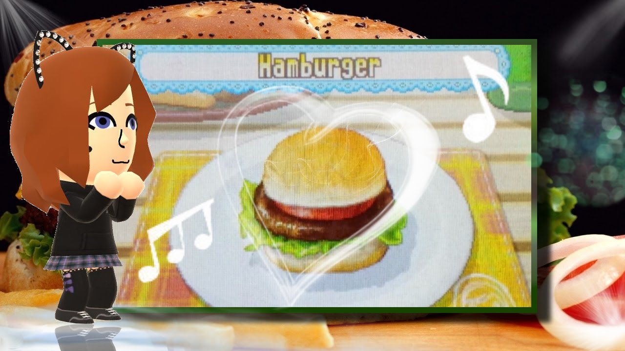 Cooking Mama 3 - Hamburger 100% - YouTube