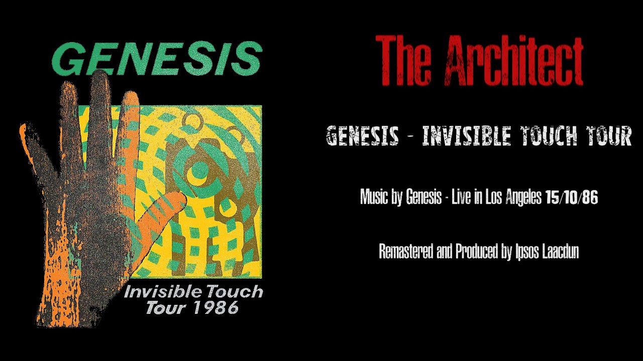 The Architect - Genesis Remastered - Invisible Touch Tour - YouTube