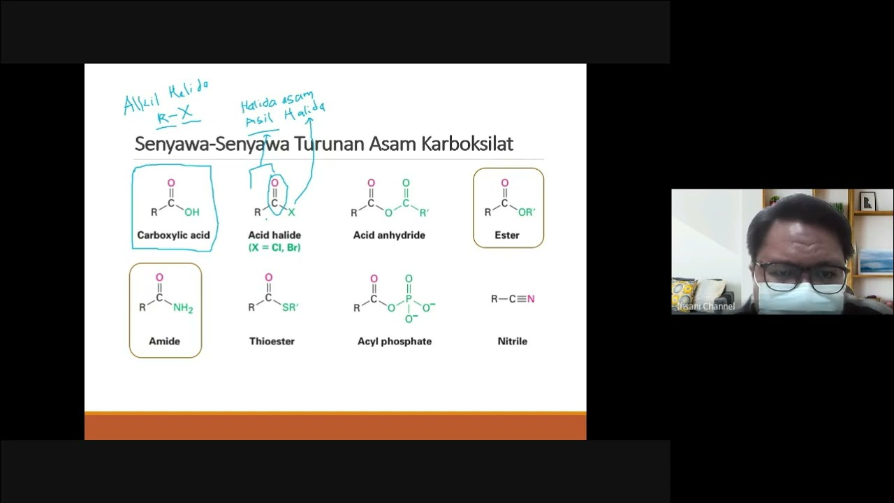 Kuliah Kimia Organik - Ester dan Amida: Struktur dan Tatanama - YouTube