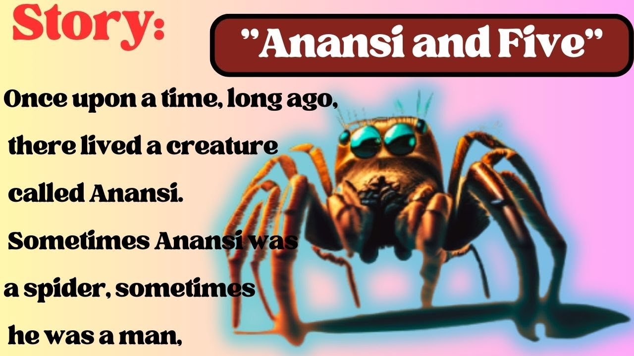 Anansi And Five Story In English Part-I - Bedtime Stories For Kids ...