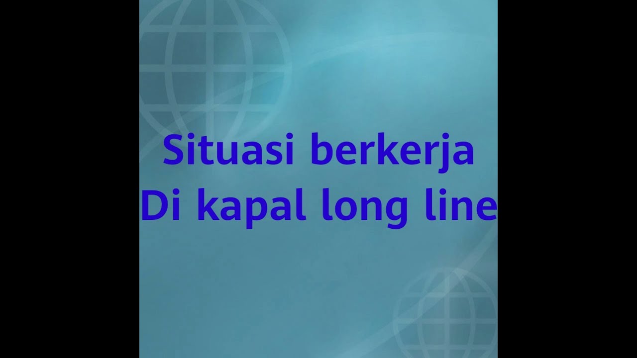 Situasi kerja di kapal long line Taiwan, proses ikan tuna - YouTube