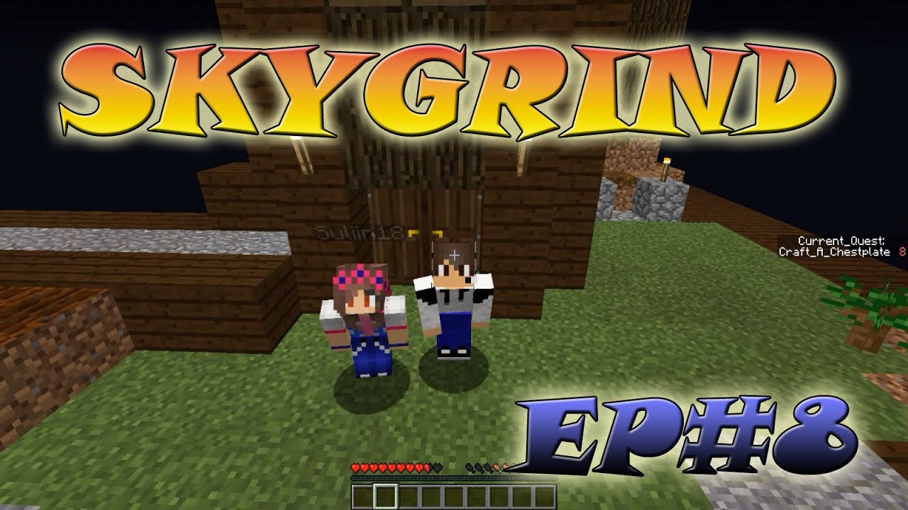 SKYGRIND #8||MUERTE A LAS VACAS XD !!|| Mapa de aventuras con Suliin18 ...