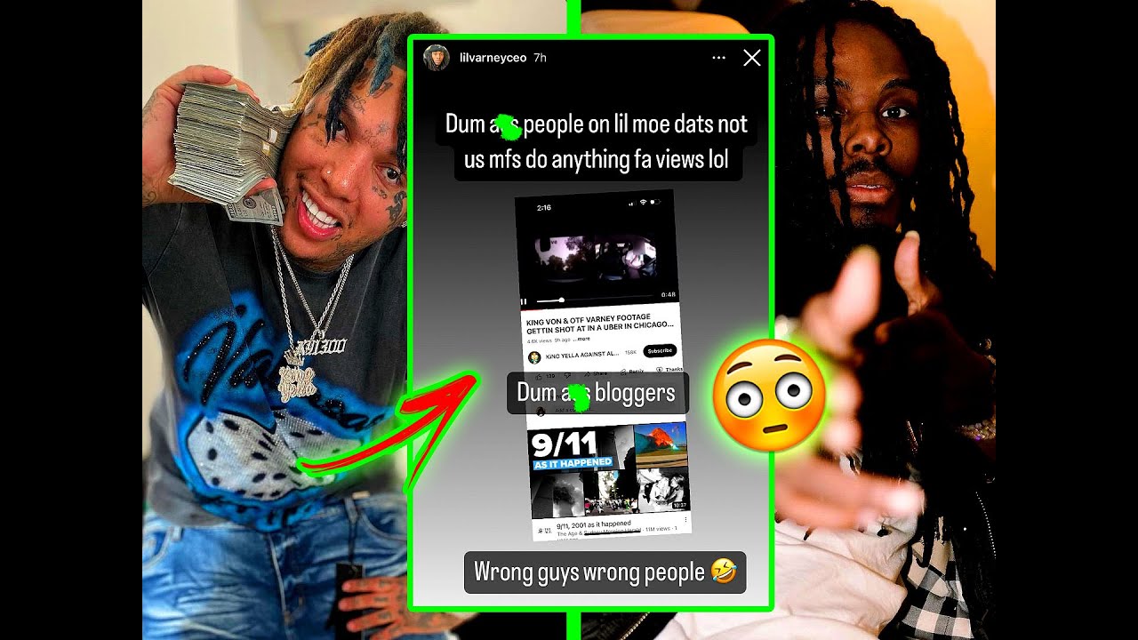 OTF Lil Varney Diss King Yella For Posting Video Of Him & King Von ...