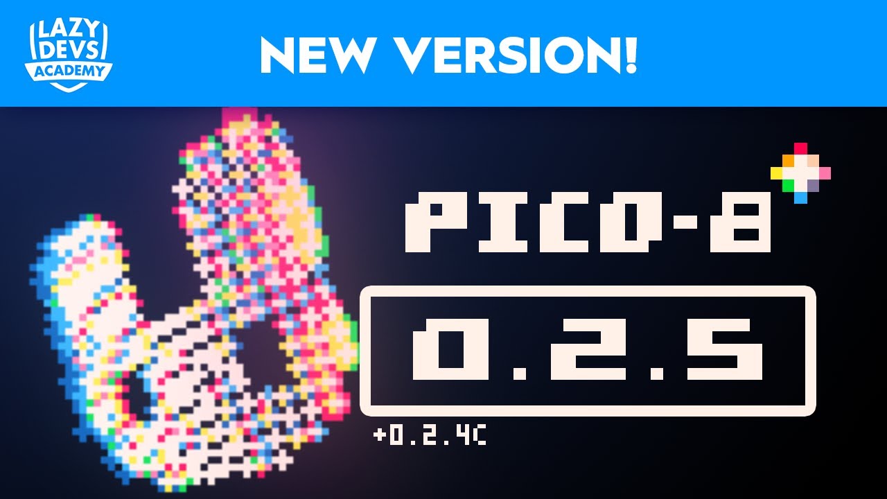 PICO-8 0.2.5 | RELEASE OVERVIEW - YouTube