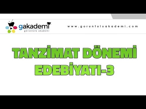 Tanzimat Dönemi Edebiyatı-3