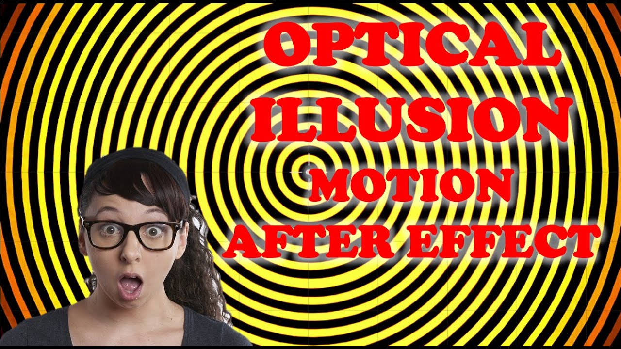 OPTICAL ILLUSION - MOTION AFTER EFFECT - YouTube
