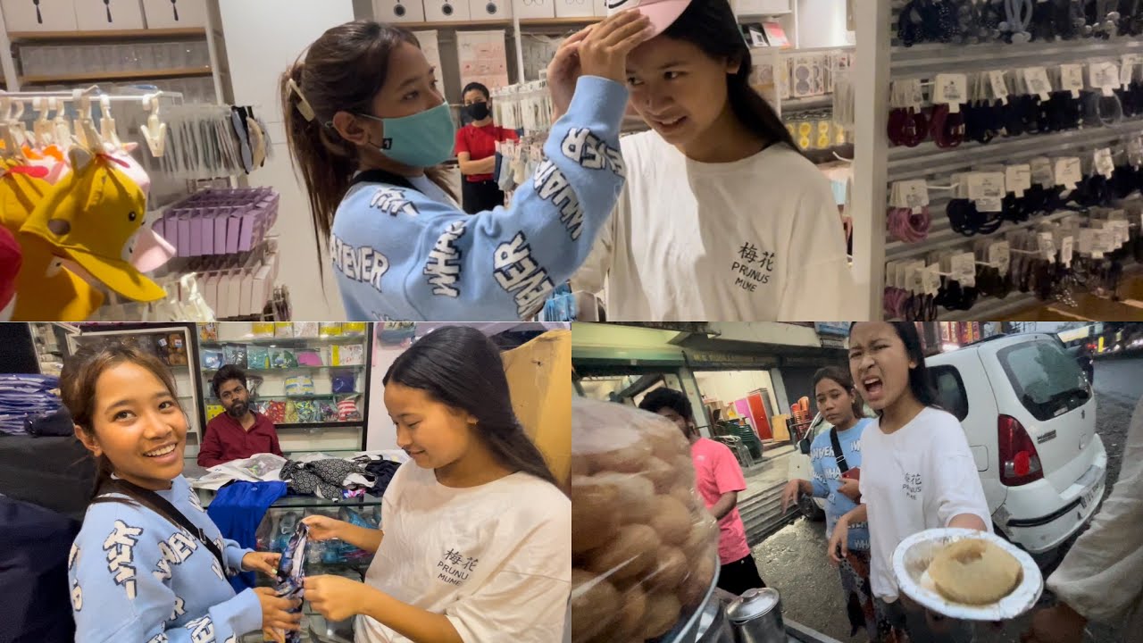 My daughter’s last day in Jaigaon | Went shopping for her | Salo keta ...