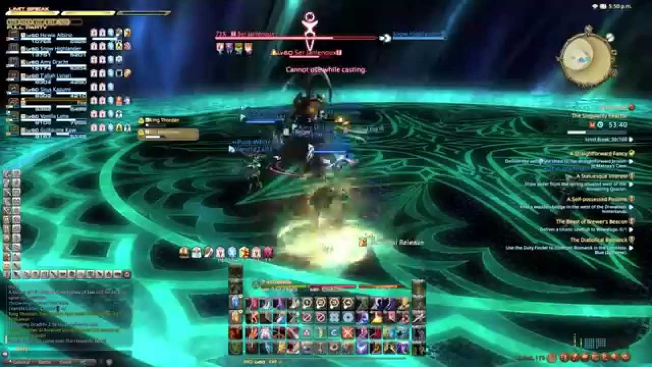 Final Fantasy XIV: Heavensward - Singularity Reactor - YouTube