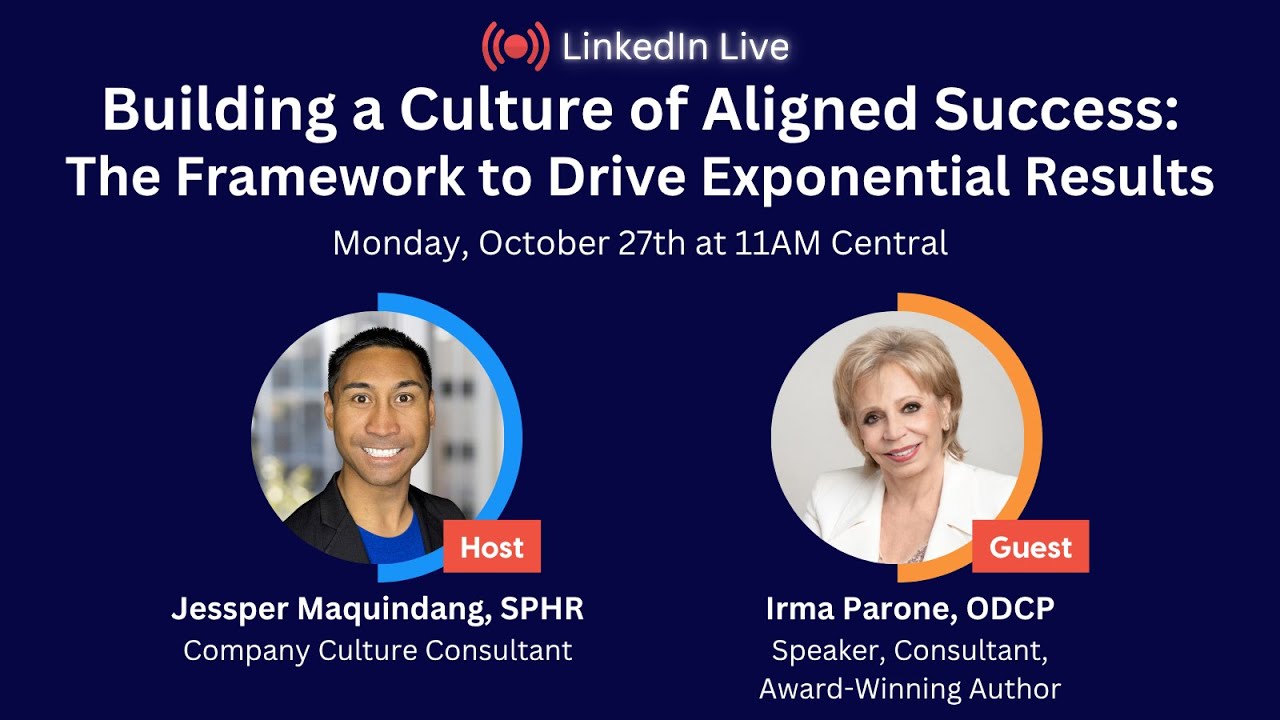 Building a Culture of Aligned Success: The Framework to Drive ...