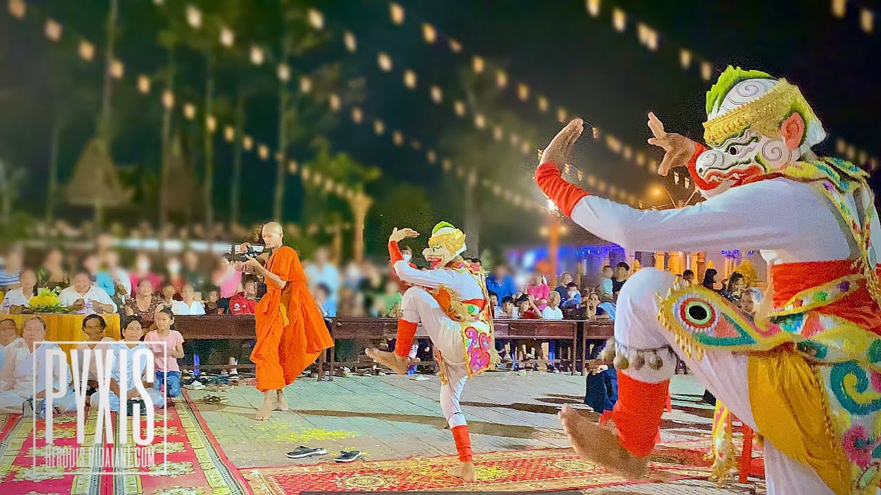 Robam Hanuman - Khon dance - YouTube