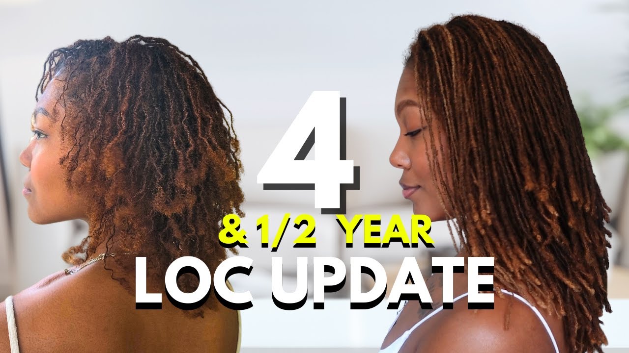 4 and 1/2 Year Loc Update | Maintenance | Products | Dying Locs & More ...
