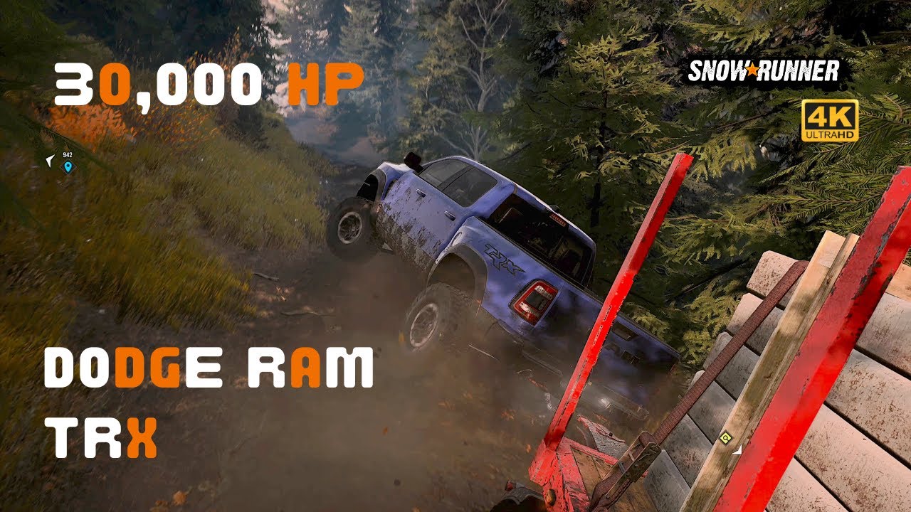 30000 HP DODGE RAM TRX | SnowRunner | Mods for Mac | Off-Road Gameplay ...