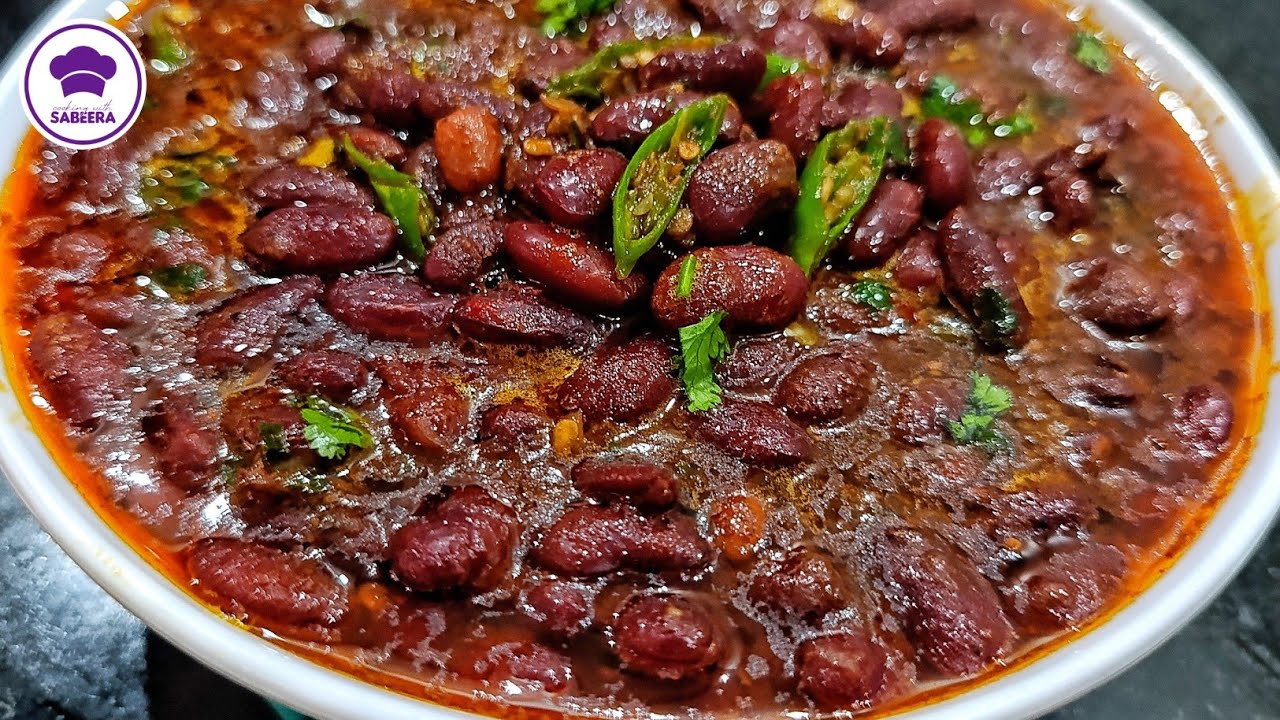 Rajma Curry Recipe | Punjabi Style Rajma Recipe | Lobia Recipe - YouTube