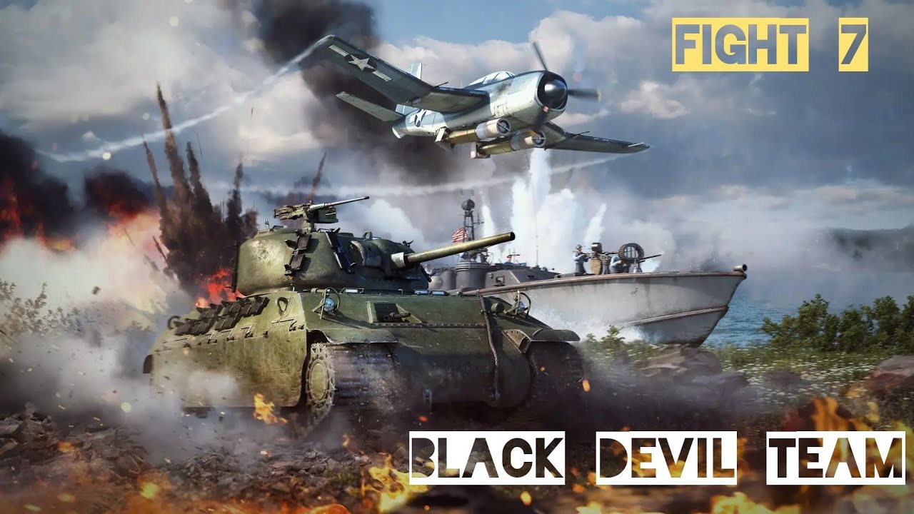War Thunder - Ps4 - Fight 7 - Black Devil Team - YouTube
