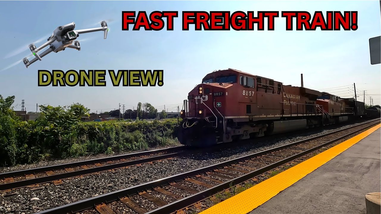 Fast Freight Train at Dixie! - YouTube