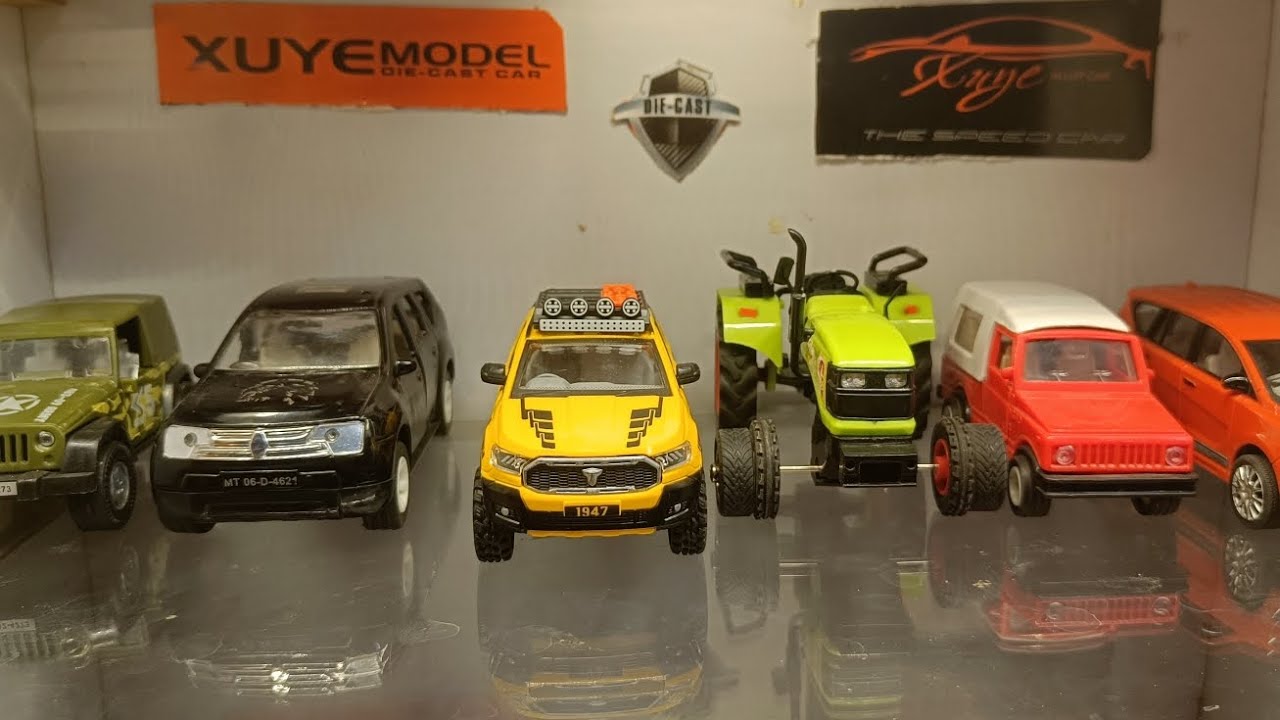My all scale model toy collector - YouTube