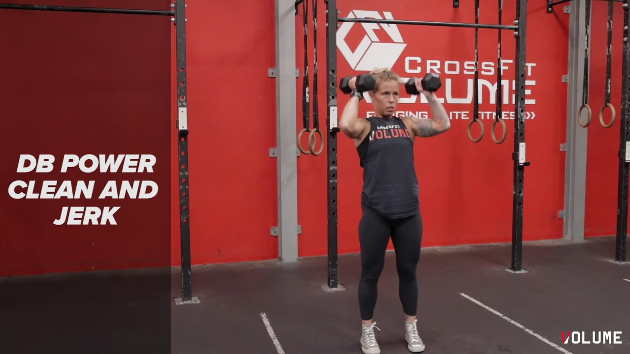 db power clean and jerk - YouTube