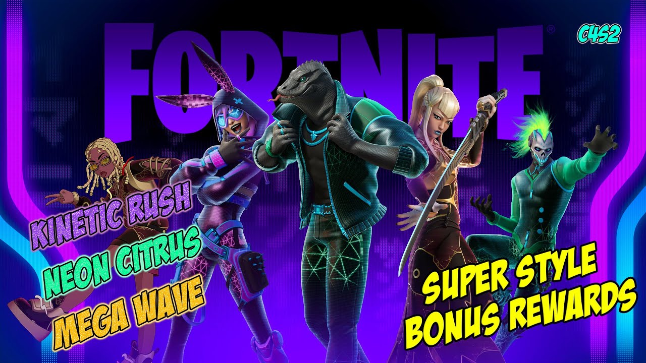 Fortnite Chapter 4, Season 2 Super Level Styles Showcase! - YouTube