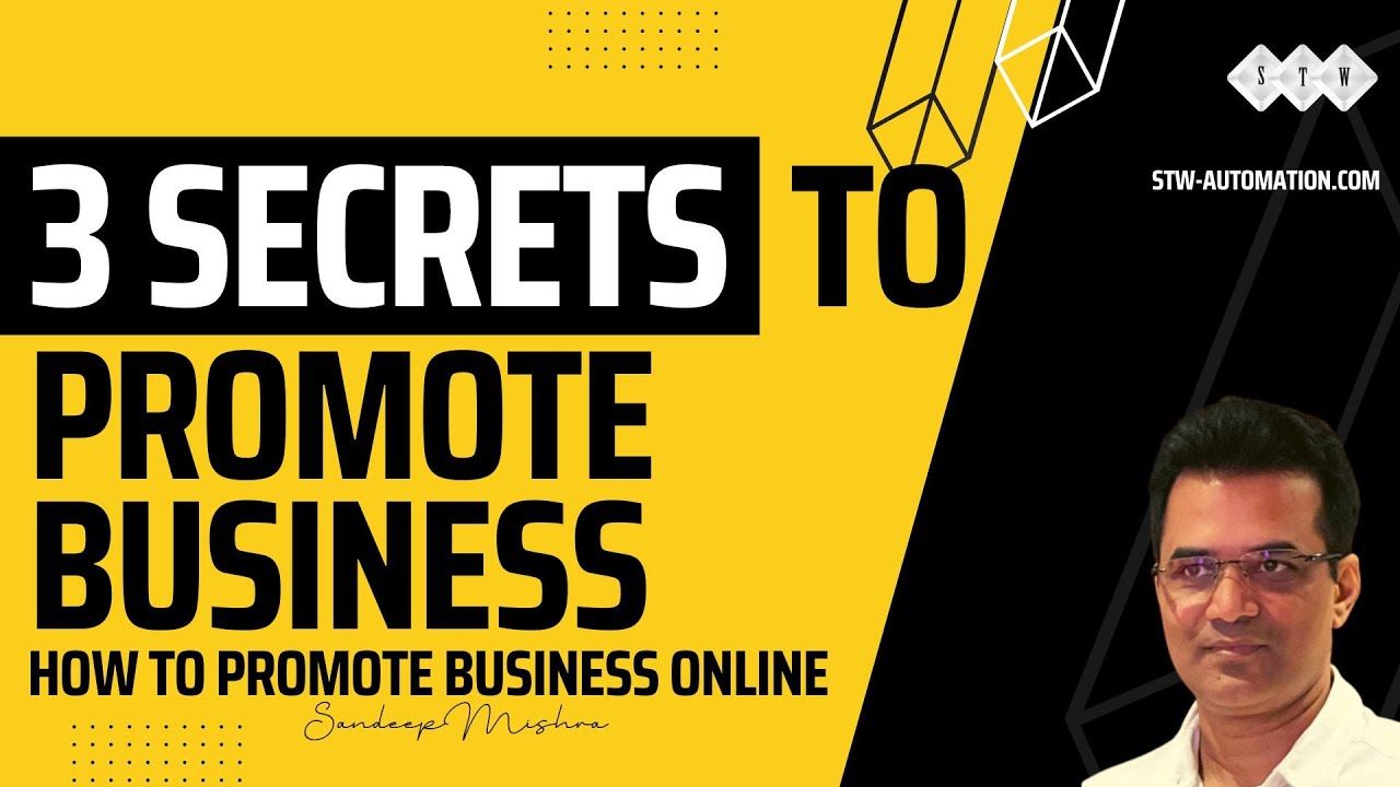 3 Secrets to Promote / Market Local Business online | 3 Strategies of ...