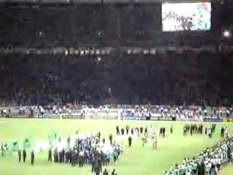 italy lifts world cup trophy - YouTube