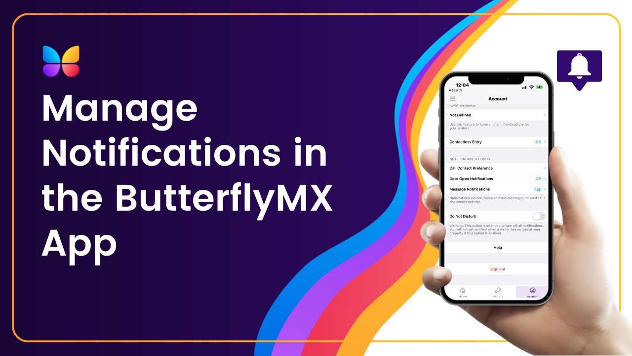 Managing Notifications in the ButterflyMX App - YouTube