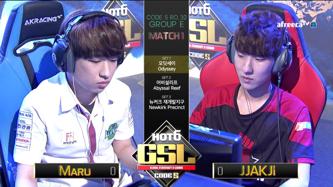 [2017 GSL Season 3]Code S Ro.32 Group E Match1 Maru vs JJAKJI - YouTube