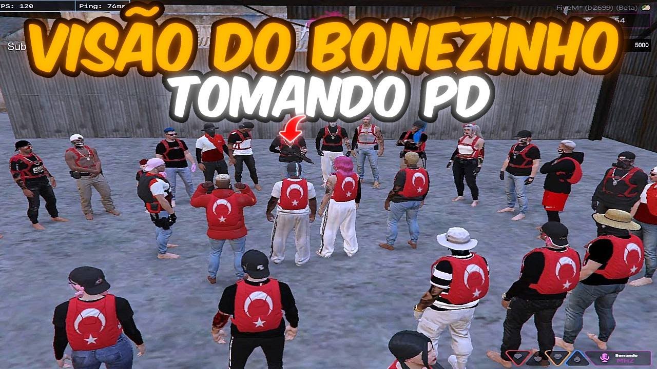 VISÃO DO BONEZINHO TOMANDO PD |HYPE RP | - YouTube