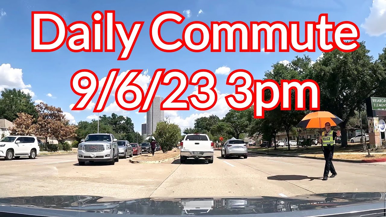 Daily Commute driving Houston Texas - YouTube