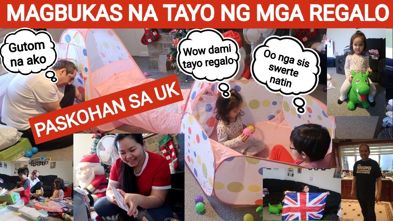 BUKSAN NA NATIN ANG MGA REGALO+MERRY CHRISTMAS(VLOGMAS)2019 - YouTube