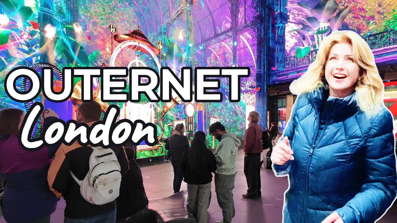 The Most Immersive Digital Art Show in London! 🎥 8K Giant LED Screens at OUTERNET London - YouTube