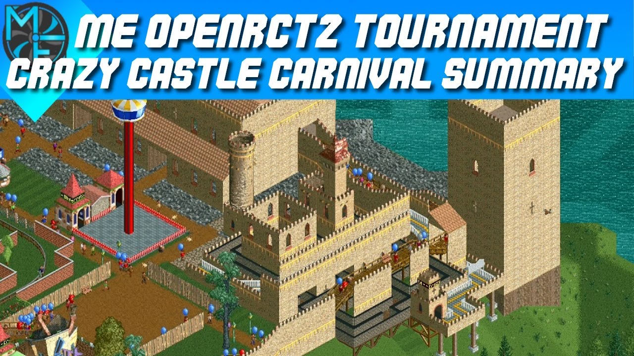 OpenRCT2 - Crazy Castle Carnival - Summary - YouTube