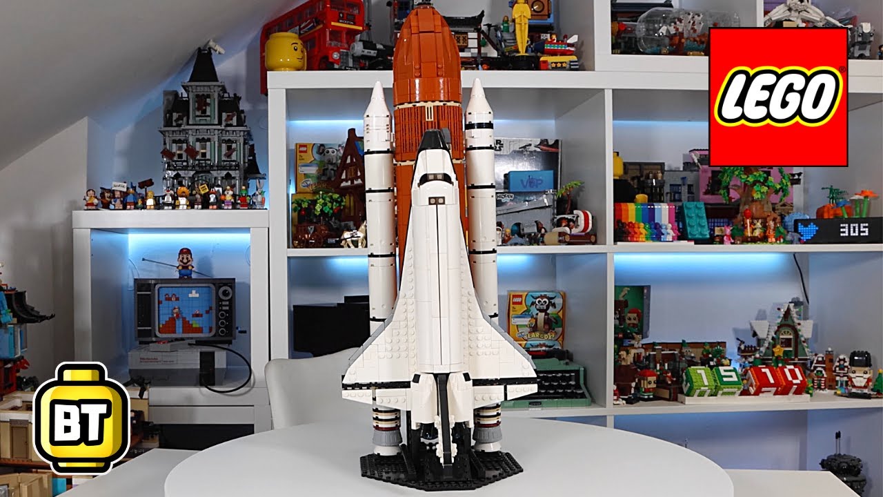 LEGO Space Shuttle MOC Review - YouTube