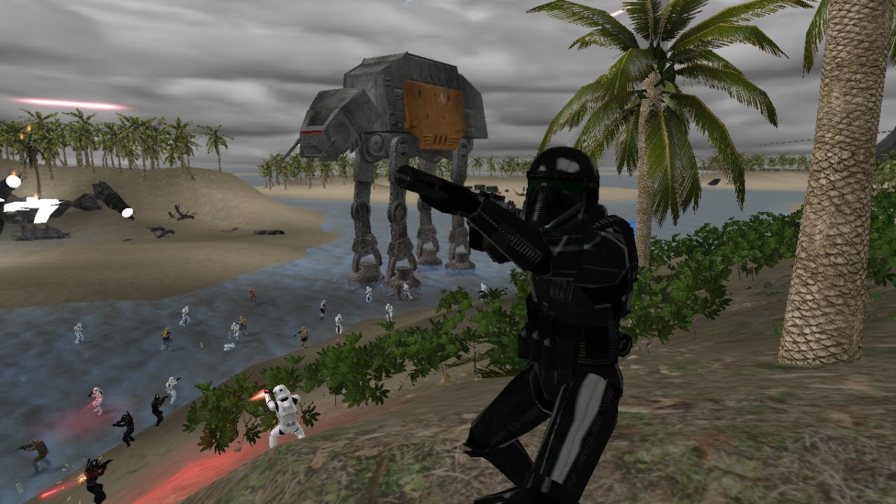 Star Wars Battlefront 2 Mods (PC) HD: Scarif: Cargo Loading Zone Beta ...