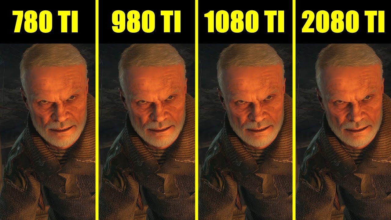 Metro Exodus RTX 2080 TI Vs GTX 1080 TI Vs GTX 980 TI Vs GTX 780 TI ...