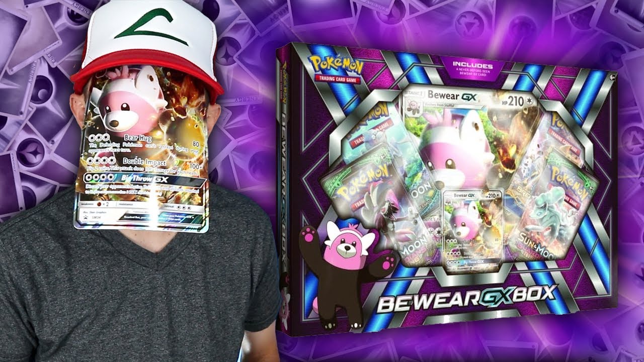 Bewear GX Pokemon Box Opening | Full Art Pull! - YouTube