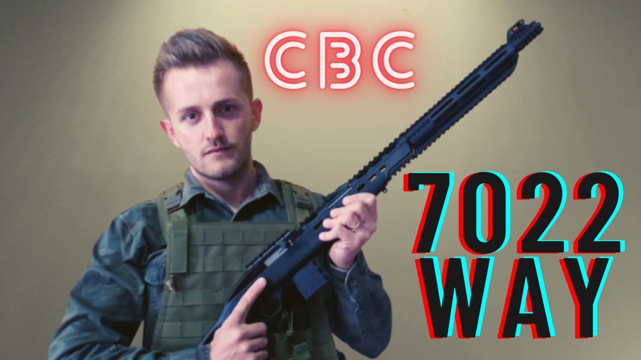 Rifle CBC 7022 Way - Calibre .22LR - Personalização 2020 - YouTube