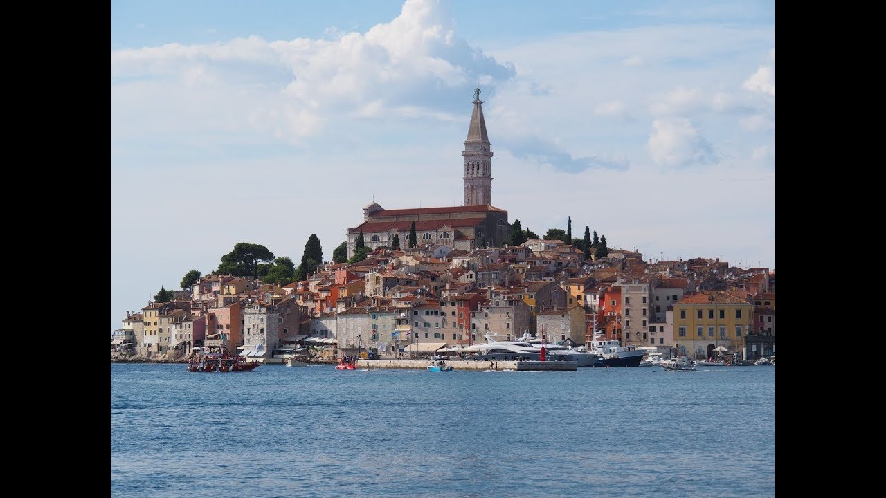 Boat trip to St Andrews (Red Island), Rovinj, Croatia - YouTube