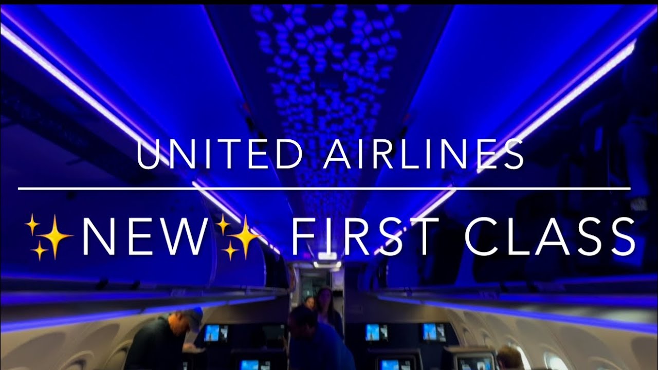 NEW United Airlines First (A321 neo) with recommended seats # ...