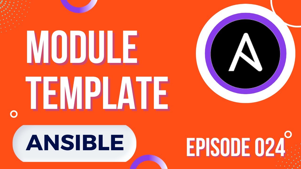 ANSIBLE -24. LE MODULE TEMPLATE : LES BASES, VARIABLES, LISTES, BOUCLES ...