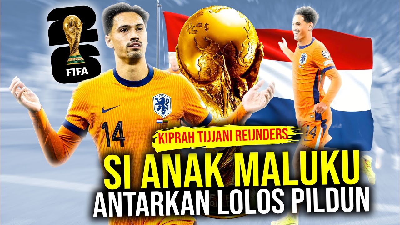 KISAH SI ANAK MALUKU YANG SUKSES ANTAR TIMNAS BELANDA LOLOS PIALA DUNIA ...