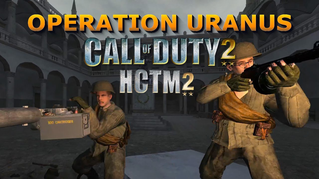 Call of Duty 2: Operation Uranus HCTM2 Gameplay VETERAN custom - YouTube