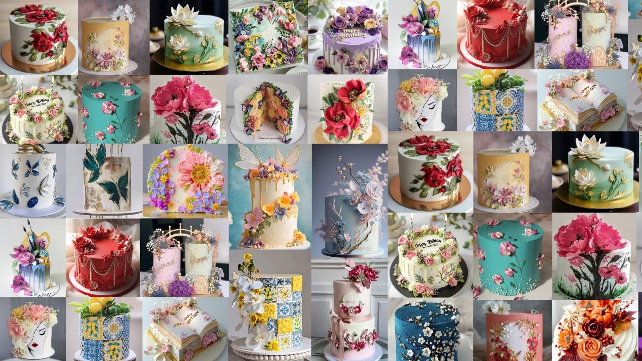 🌈200+ Beautiful Cake Design Photos/Cake Design for birthday/Cake Photo ...