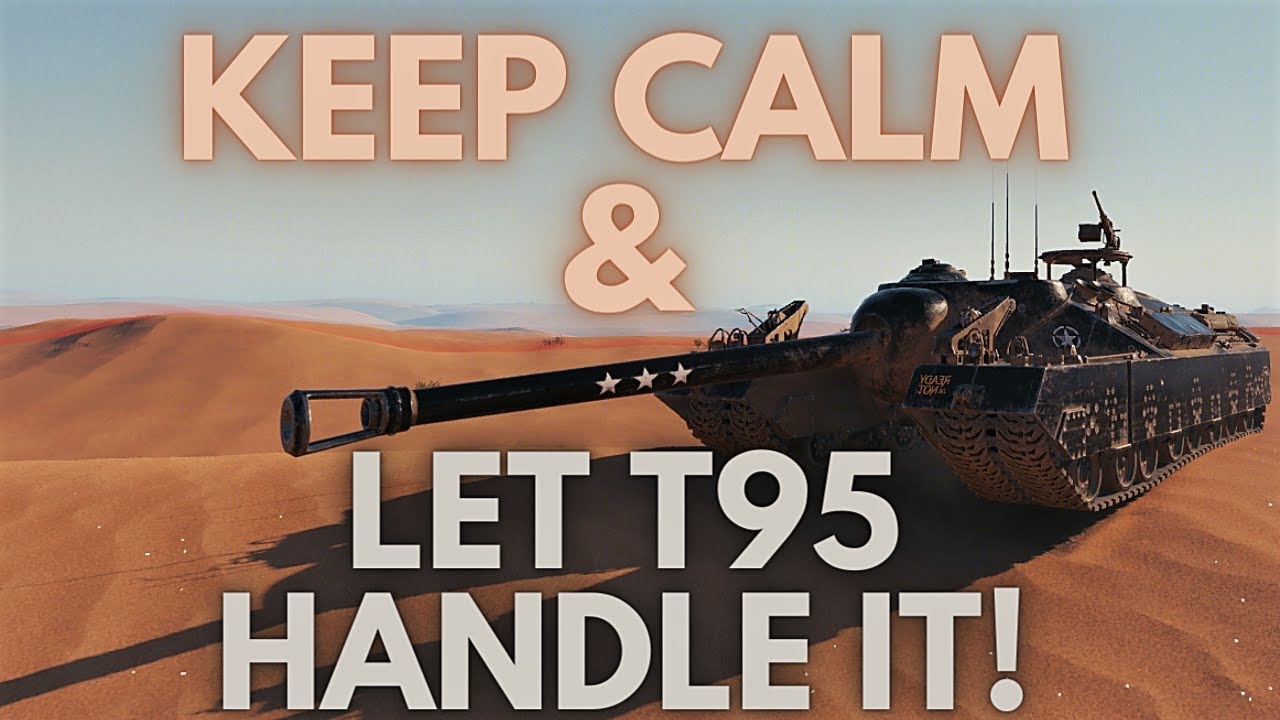 T95 Armor Takes Down Everything - world of tanks! - YouTube