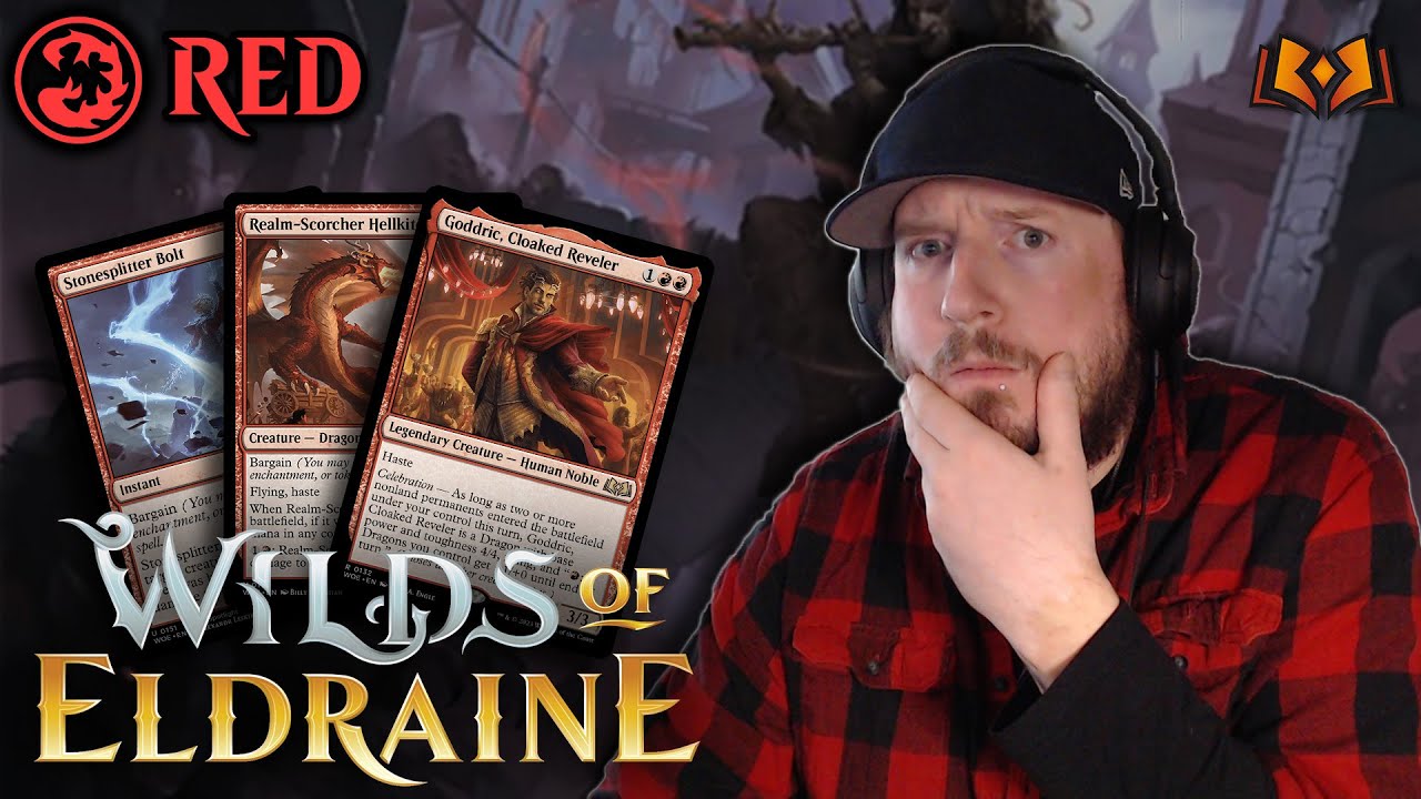 RED - Magic: The Gathering Wilds of Eldraine | Full Set Review - YouTube