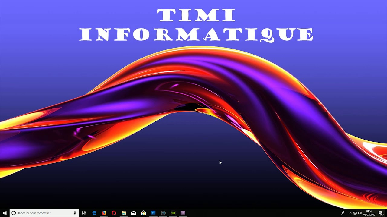 L'indice de performance sur Windows 10 - YouTube