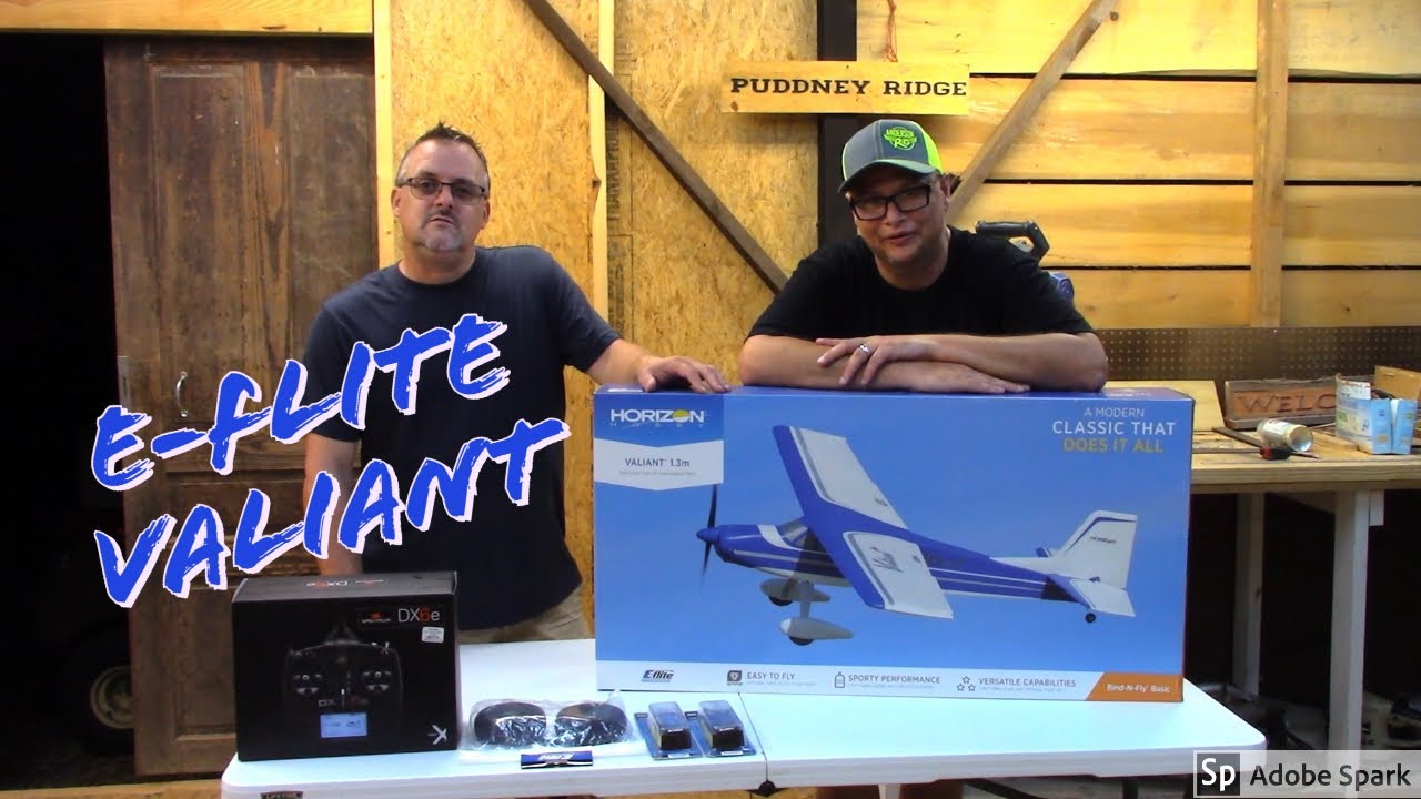 E-Flite Valiant assembly - YouTube
