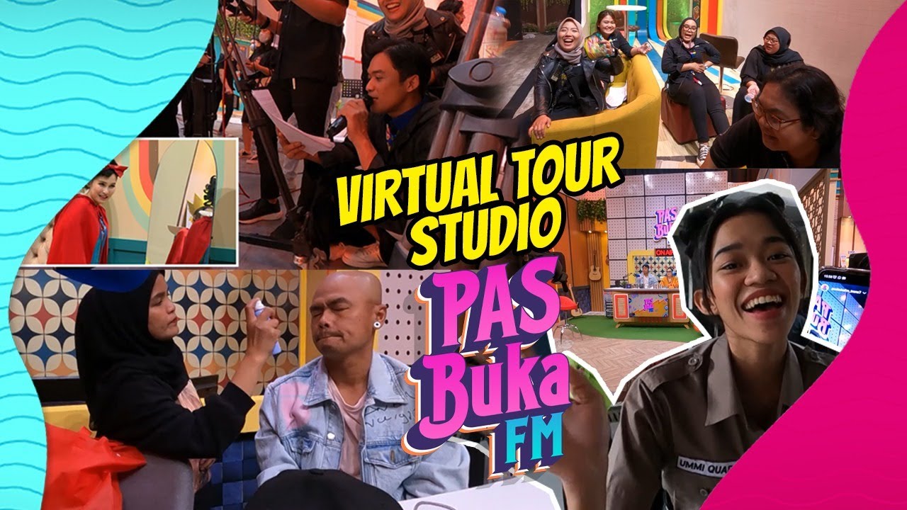 BEGINI TERNYATA SITUASI SYUTING LIVE PAS BUKA FM (BONUS: TOUR STUDIO ...