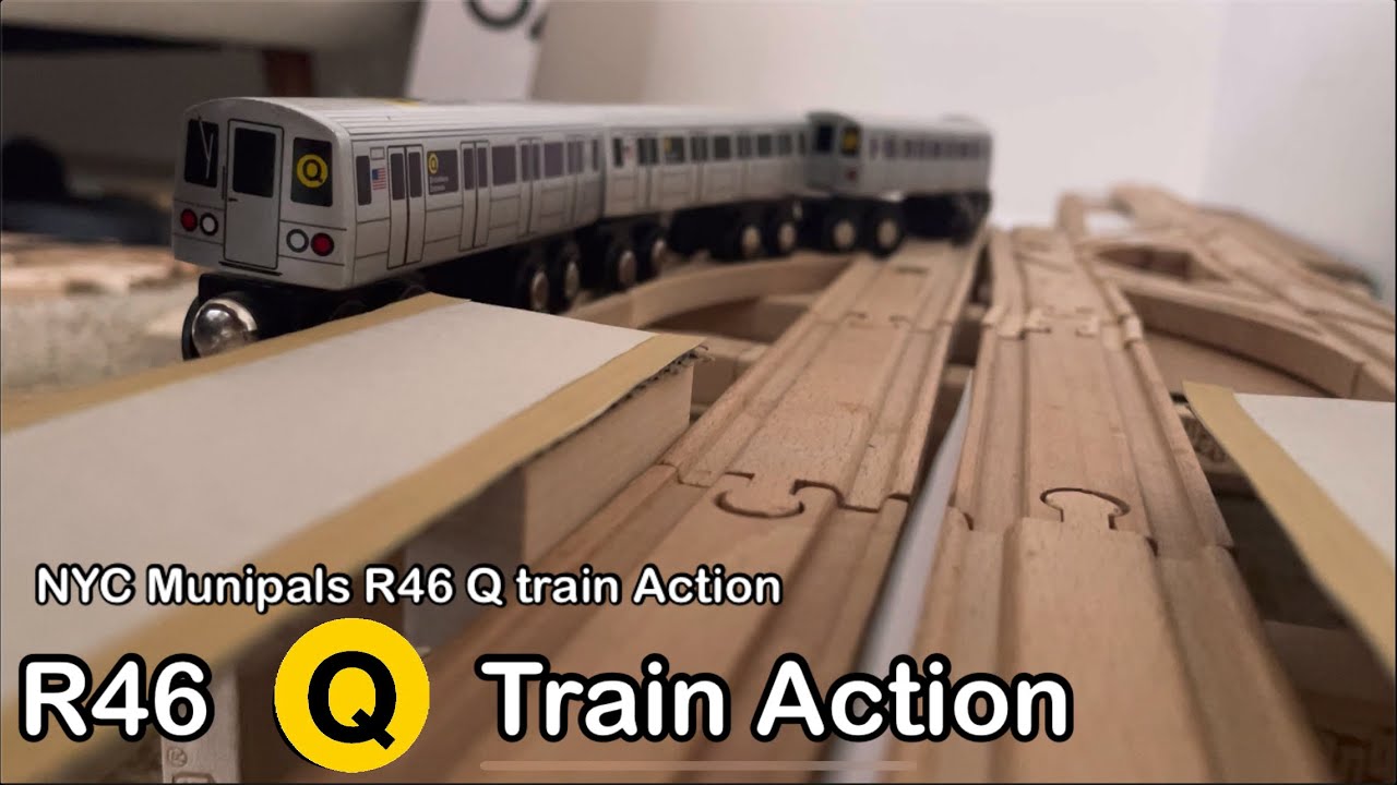 Munipals: R46 (Q) Action (90 FPS) - YouTube