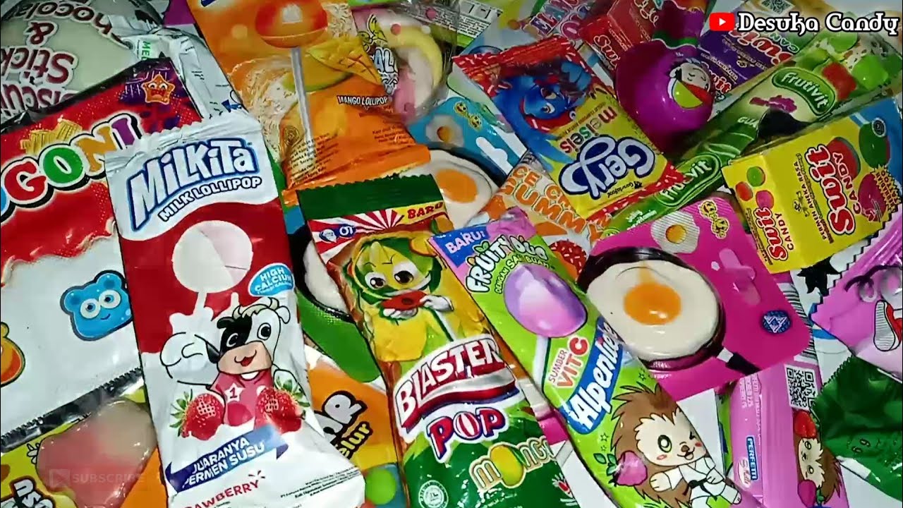 Yummy Candy Milkita Milk Lollipop Strawberry Blaster Pop Mango Lollipop ...