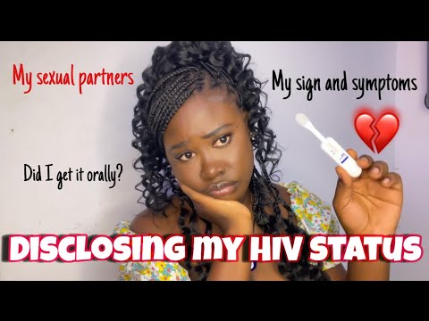 Disclosing my HIV status - YouTube